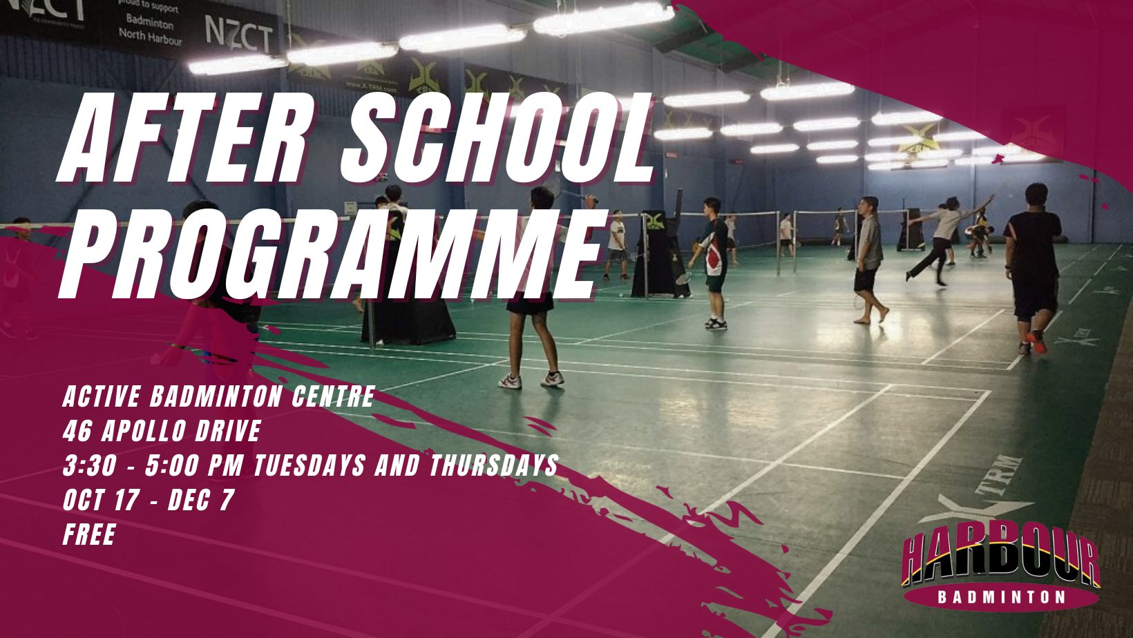After School Programmes | Badminton North Harbour